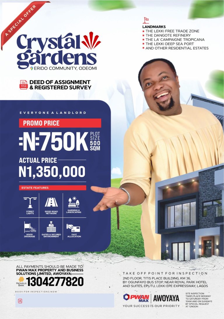 Lagos Estates - Making Home Ownership A Reality